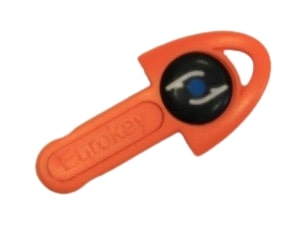 Eurokey čipový klíč oranžový za kus - Carwash Parts